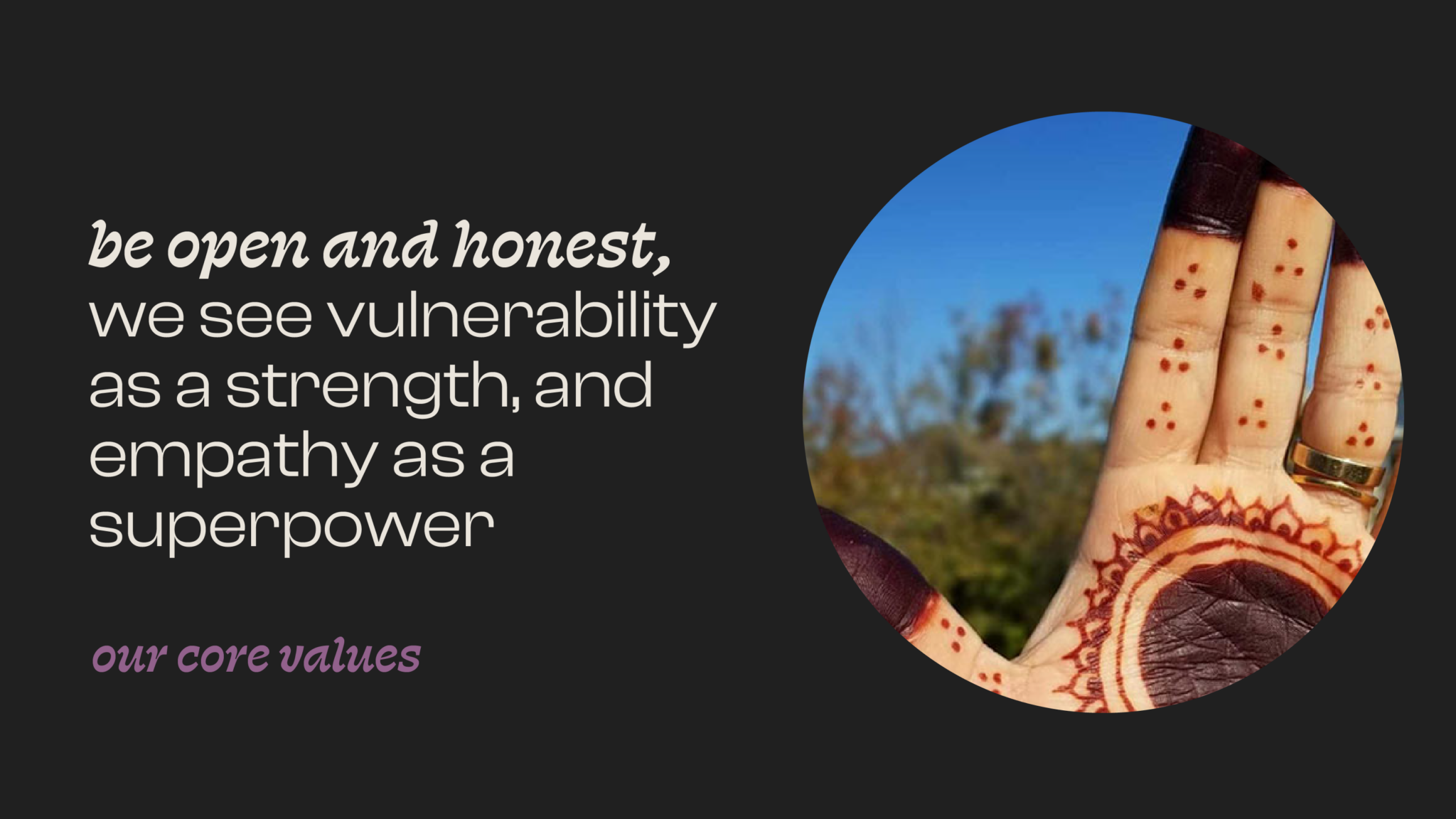 A deep dive into Rock & Bloom's core values: Be open & honest - Rock ...